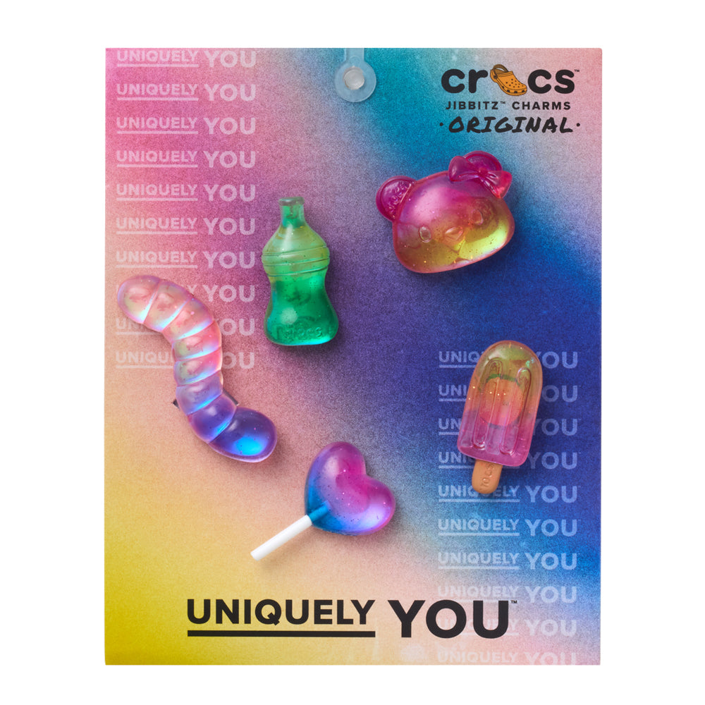 Crocs Jelly Candy 5 Pack Jibbitz | Multi Color | ShopWSS