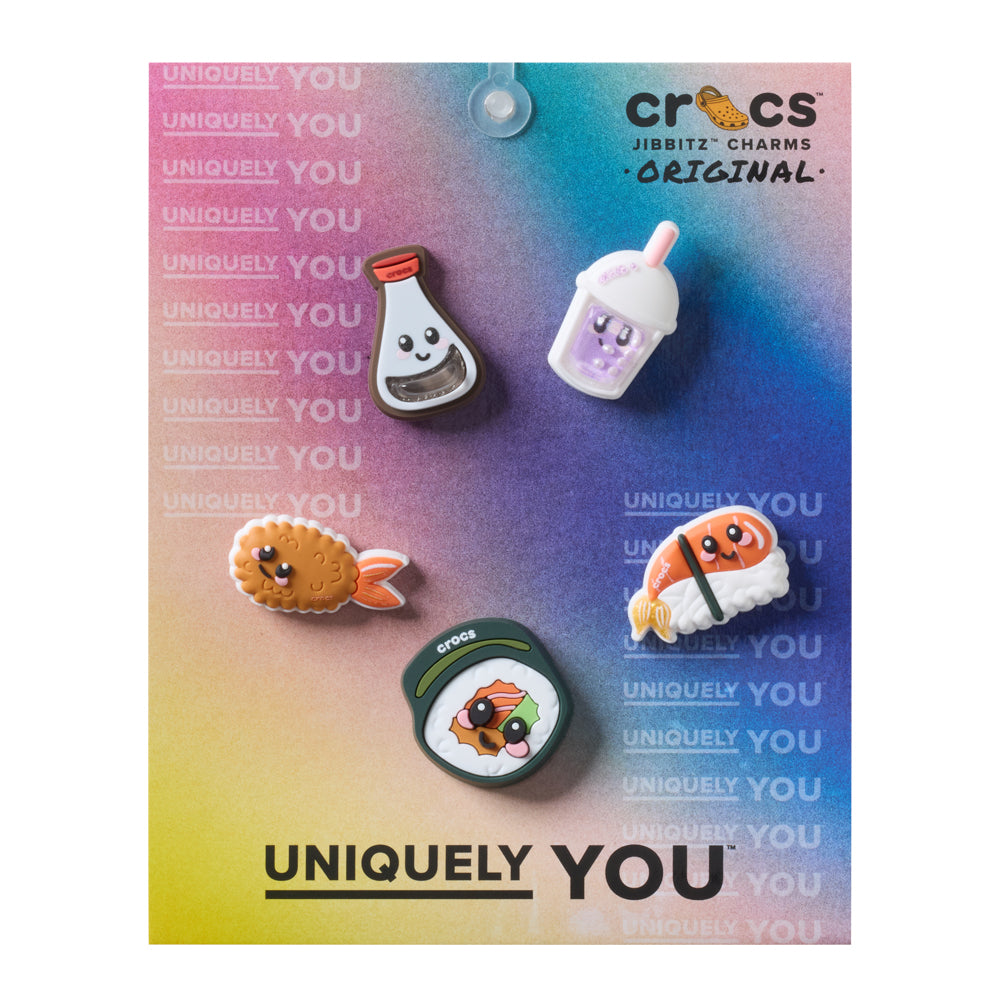 Crocs Sushi Dinner 5 Pack Jibbitz | Multi Color | ShopWSS