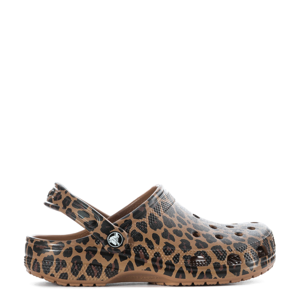 Crocs Classic Clog | Women’s | (Leopard) Black | ShopWSS