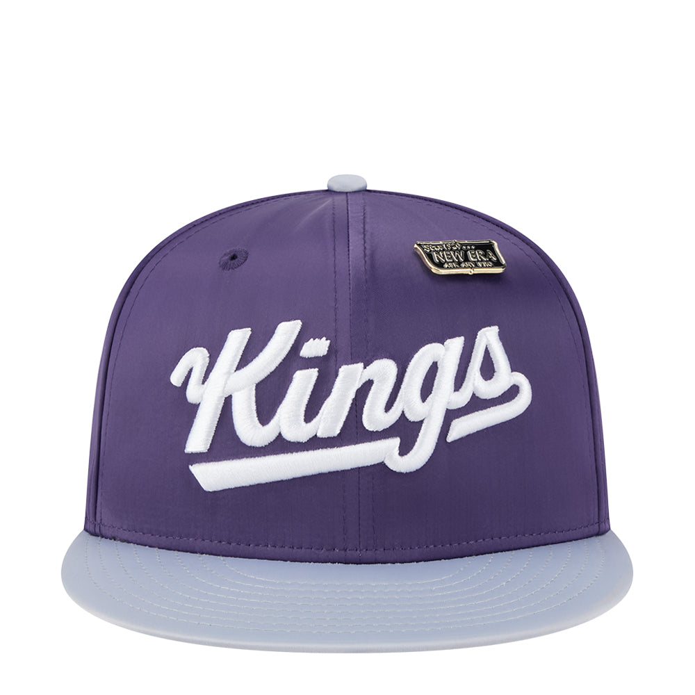 New Era Sac Kings Satin 2 | Purple/Grey | ShopWSS