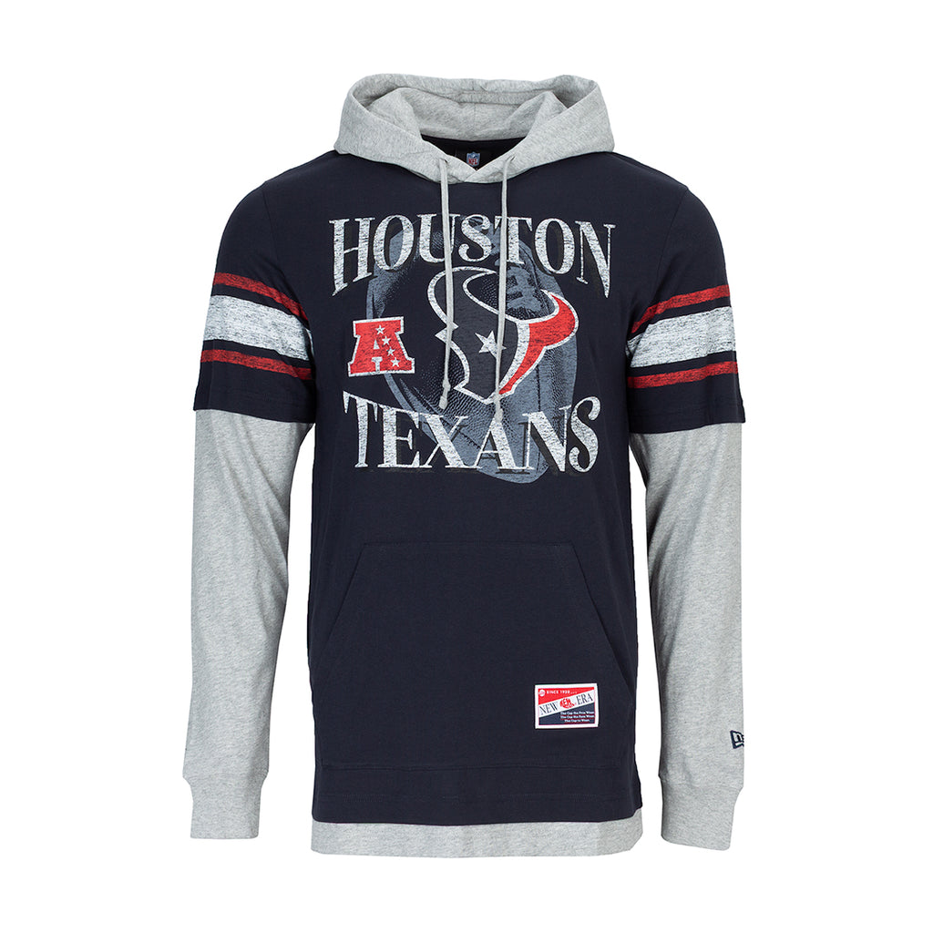 New Era Houston Texans Throwback Tee | Men’s | Navy | ShopWSS