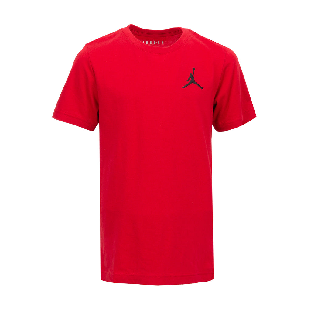 Jordan Jumpman Air Embroidered Tee | Kids | Gym Red | ShopWSS