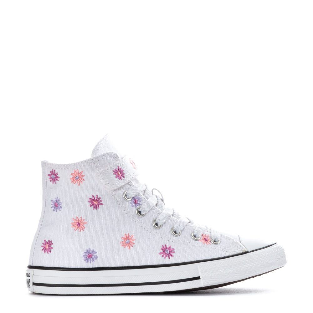 Converse Chuck Taylor All Star | Kids | White/Jellyfish Jitter/Violet ...