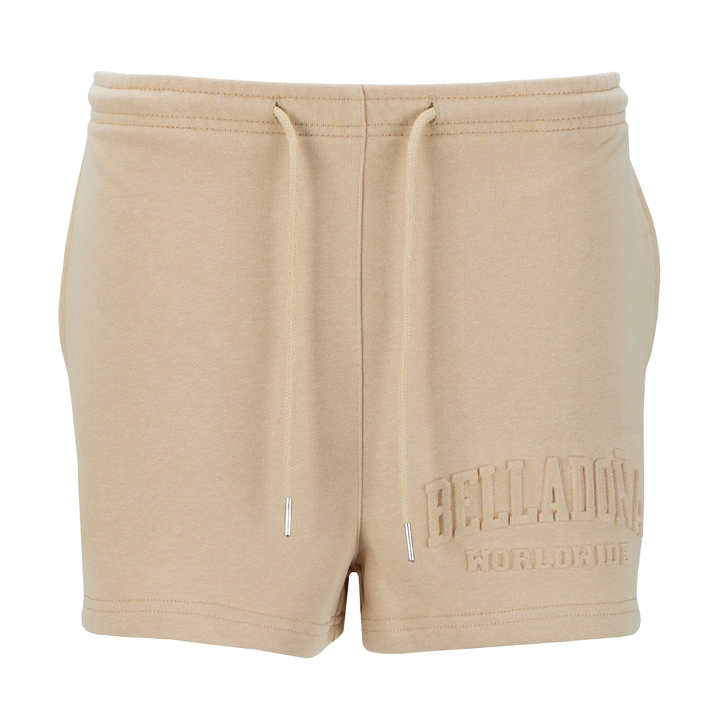 Bella Dona Bella Dona French Terry Short | Women’s | Beige | ShopWSS