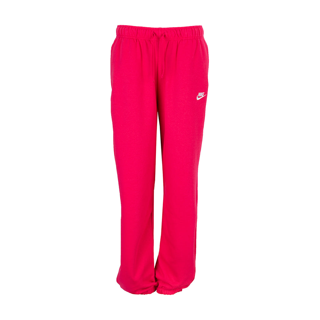 Nike Club Fleece OS Pant | Women’s | Rush Pink/White | ShopWSS