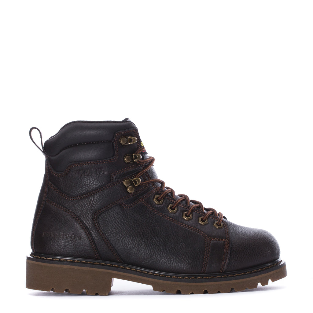 Eurostar Troy Steel Toe Wide | Men’s | Dark Brown | ShopWSS