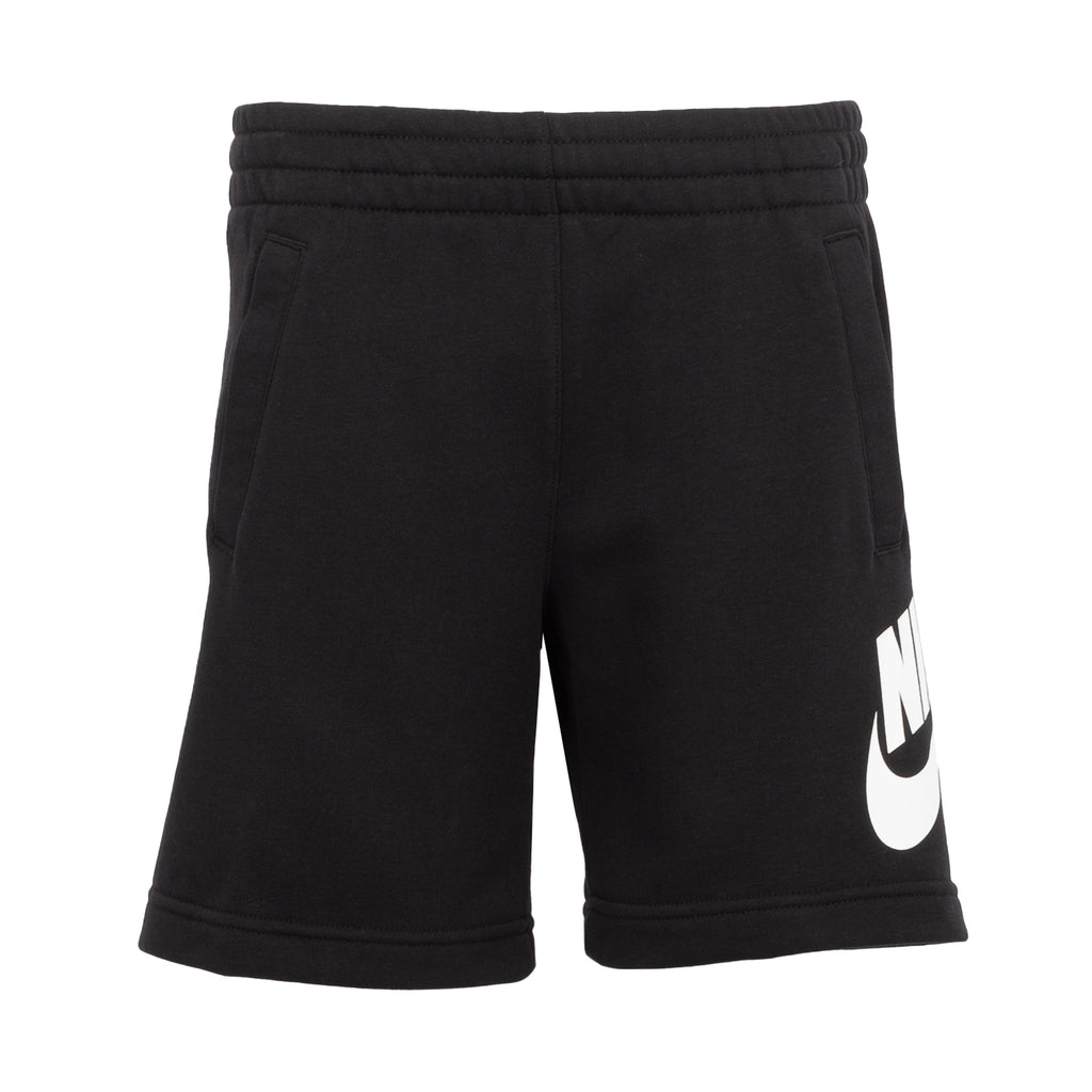 Nike Club HBR Short | Kids | Black/White | ShopWSS