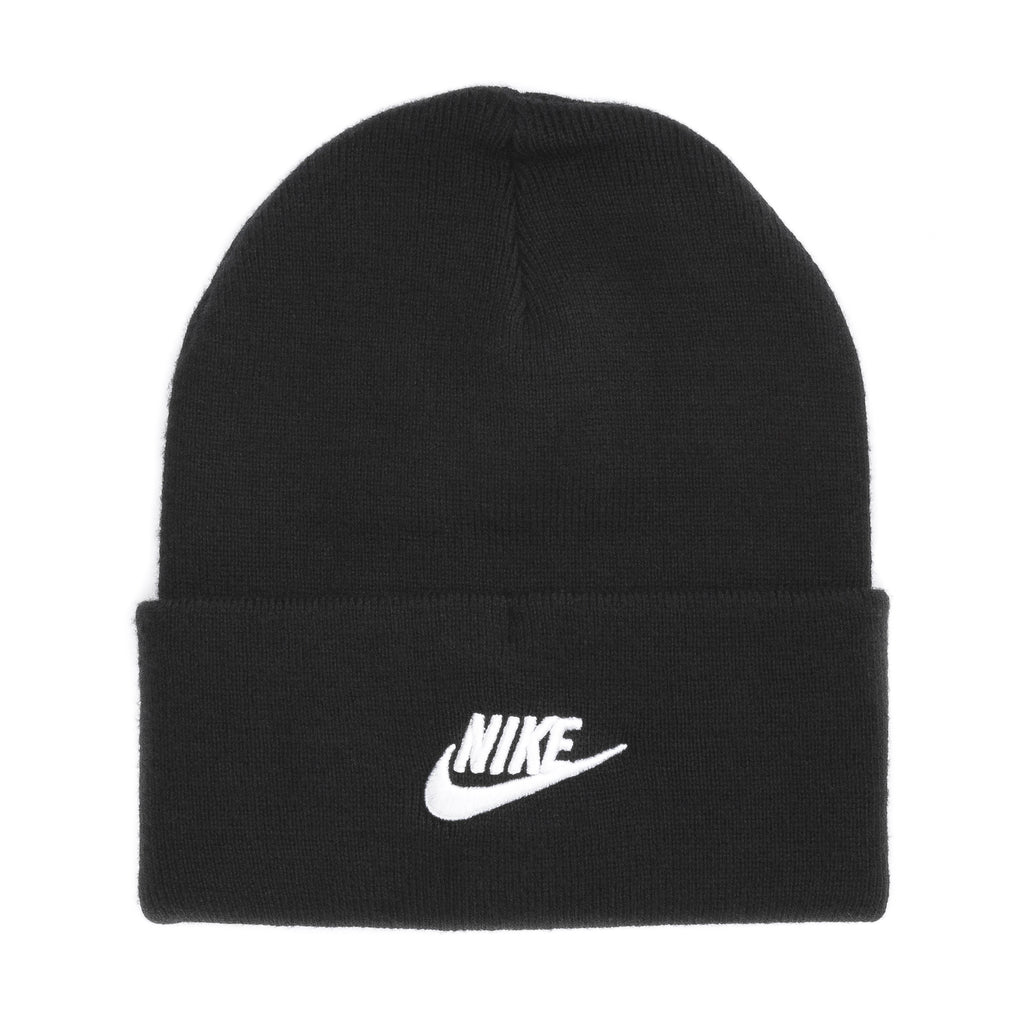 Nike Nike Peak Tall Cuff Futura Beanie | Black/White | ShopWSS