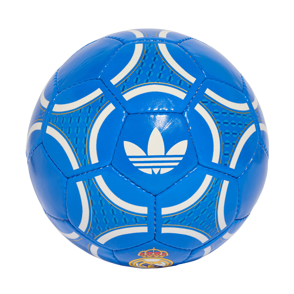 Adidas Real Madrid Club Trefoil Ball | Bluebird/Ray Blue/Bold Gold ...